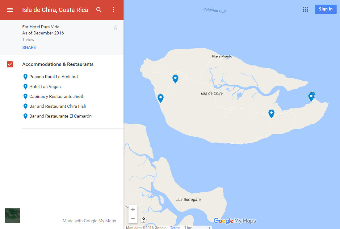 Isla de Chira - participate in the future of an Island?